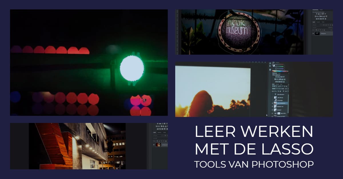 Photoshop tips: zo gebruik je de Lasso Tools [2021] - Design - Soofos