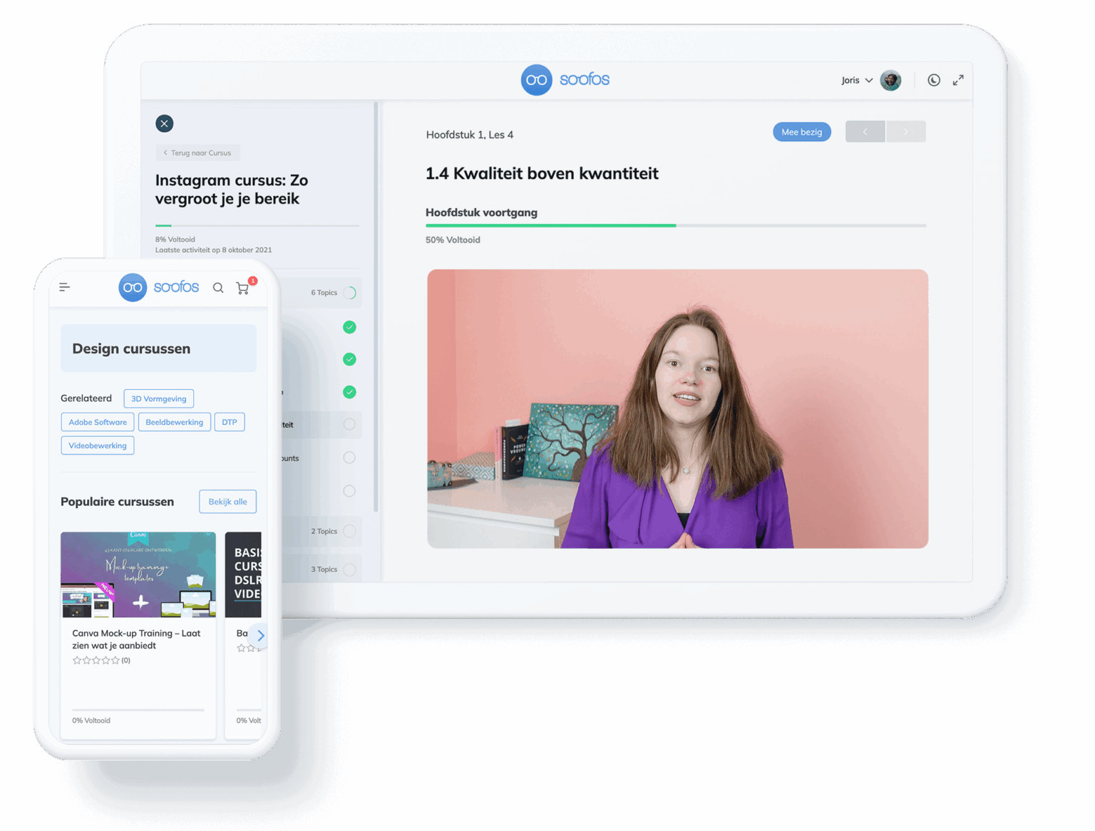 Ontdek jouw nieuwe Online Cursus op Soofos